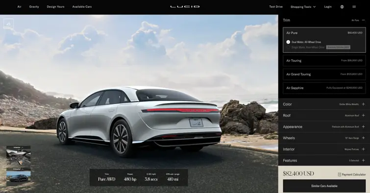 How Lucid Motors drives omnichannel retail experiences with DAM