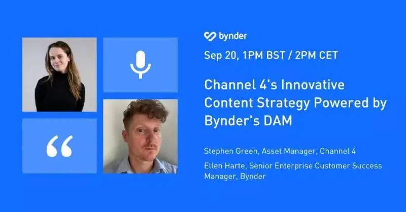 Channel 4's Innovative Content Strategy Driven by Bynder's DAM