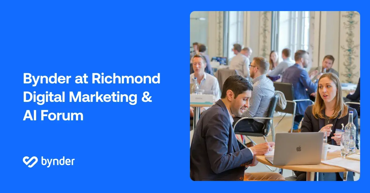Bynder at Richmond Digital Marketing & AI Forum
