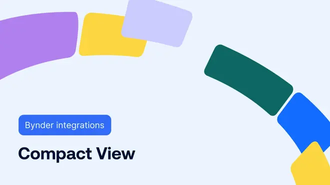 Bynder's Compact View